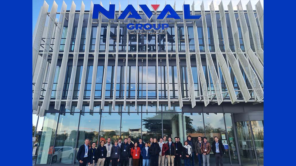 Visite de Naval Group pour les étudiants de la 1ère promotion de la ...